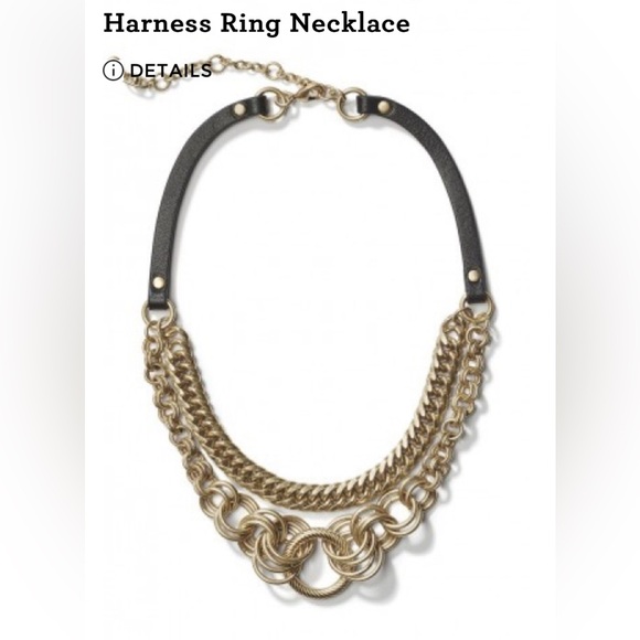 CAbi | Jewelry | Cabi Harness Ring Nicklace | Poshmark